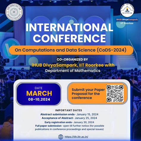 Ihub Divyasampark Iit Roorkee On Linkedin International Conference