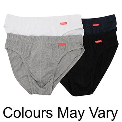 Slazenger Mens Gents 3 Pack Briefs Under Pants Underwear Flat Seam