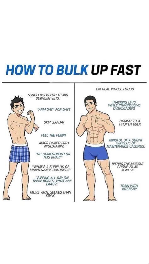 How To Bulk Up Fast Muscle Gain Workout Gym Workout Chart Gym