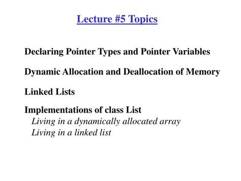 Ppt Declaring Pointer Types And Pointer Variables Powerpoint