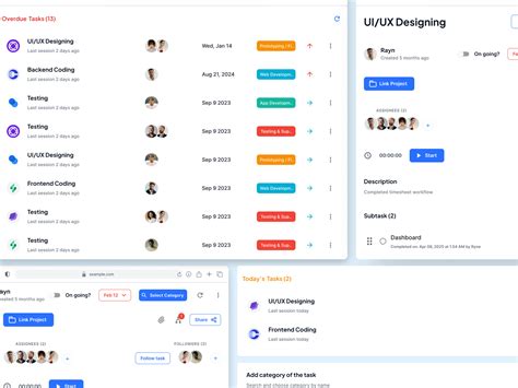 overdue tasks by deep s on dribbble
