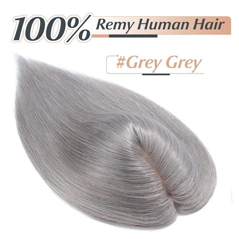 Toppers Para El Cabello Para Mujer Cabello Humano Real Densidad Del Hecho A Mano