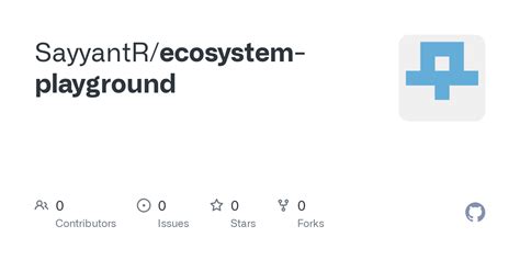 Github Sayyantrecosystem Playground