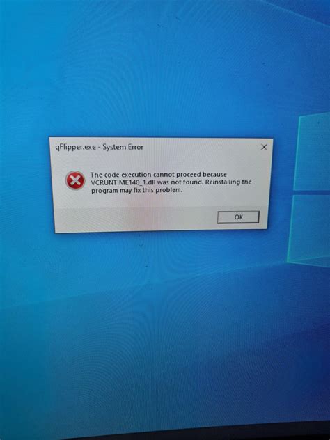 windows application error r flipperzero