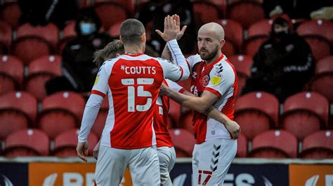 Highlights Fleetwood Town 2 0 Oxford United Fleetwood Town Fc