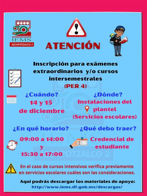 📌 Atento Aviso Plantel Azcapotzalco 2 Del Iems Facebook