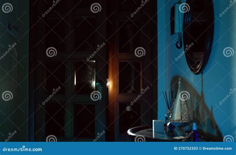 The Thief Breaks Into The House Stock Image Image Of Burglary Male