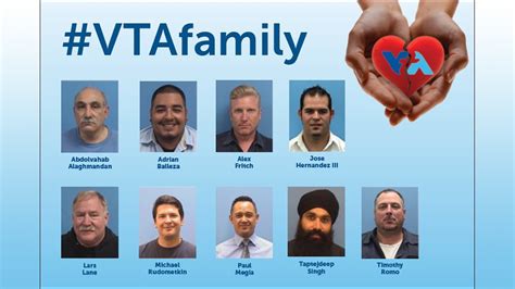 San Jose Shooting Victims Killed In Vta Railyard Massacre Identified