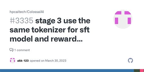 Stage 3 Use The Same Tokenizer For Sft Model And Reward Model · Issue
