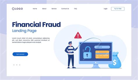 Premium Vector Financial Fraud Data Protection Metaphors Set Database