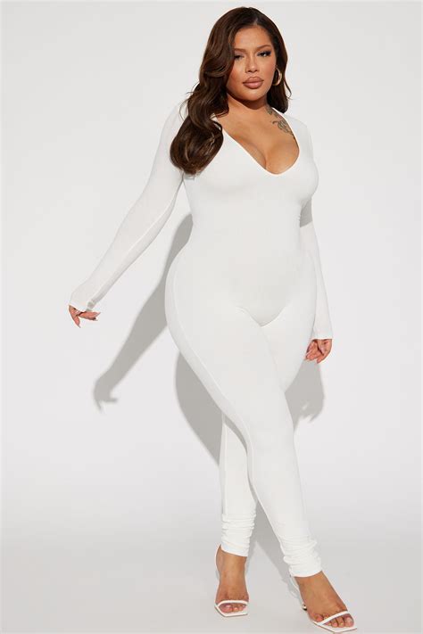 Discover Plus Size White Jumpsuits Fashion Nova