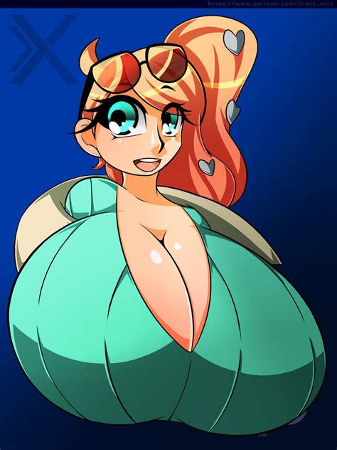 Rule 34 Big Breasts Boob Window Breasts Bigger Than Head Clothed D