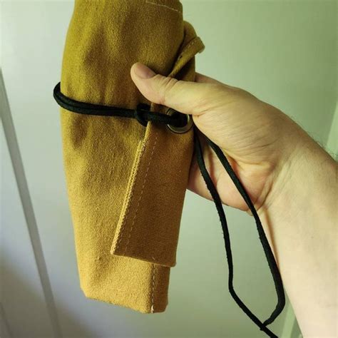 Top Grain Leather Blue Canvas Apron Butcher Apron Cook Apron Bbq