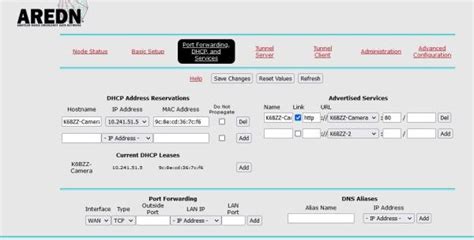 Acquisition Of IP Address Amateur Radio Emergency Data Network