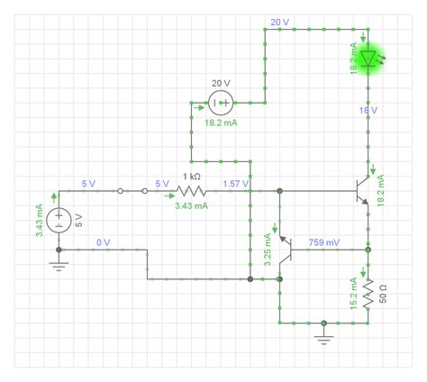Npn Constant Current LED Circuit Electrical Engineering Stack Exchange