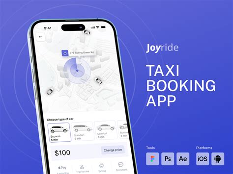 Taxi Booking Application For Ios And Android Platforms Behance