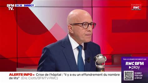Violences à Marseille Éric Ciotti Dénonce Le Fléau De La Drogue