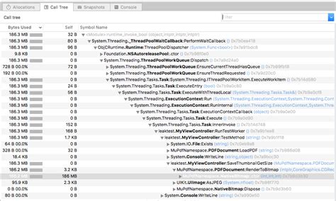 C Memory Leaks On Ios 10x Simulator And Devices Stack Overflow