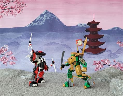 LEGO Ninjago 71781 Lloyd S Mech Duell EVO Im Review Zusammengebaut