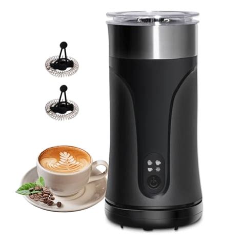 JOKARWAY Mousseur à lait électrique chaud et froid 240 ml Mousseur à