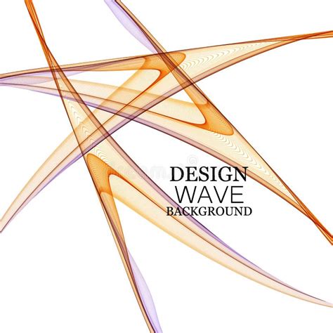 Modern Decorative Design Wave Stylish Dynamic Background Stock Vector Illustration Of Modern