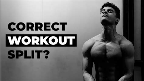 Best Workout Split Youtube
