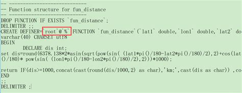 java sql sqlexception the user specified as a definer root