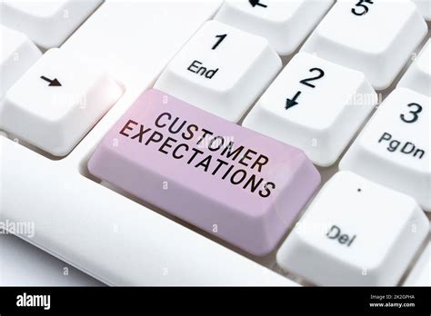 Conceptual Display Customer Expectations Business Approach Benefits A
