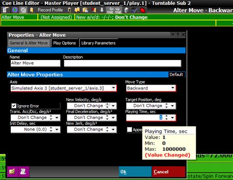 Nav Gui Add Infinite To The Playing Time Options On An Alter Move