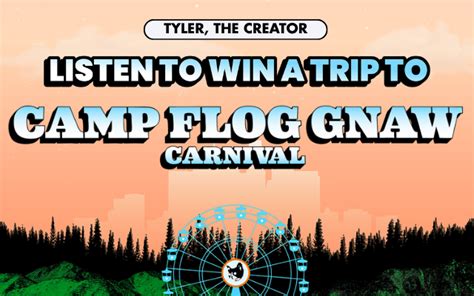 Camp Flog Gnaw Carnival Contest Rules Live 955