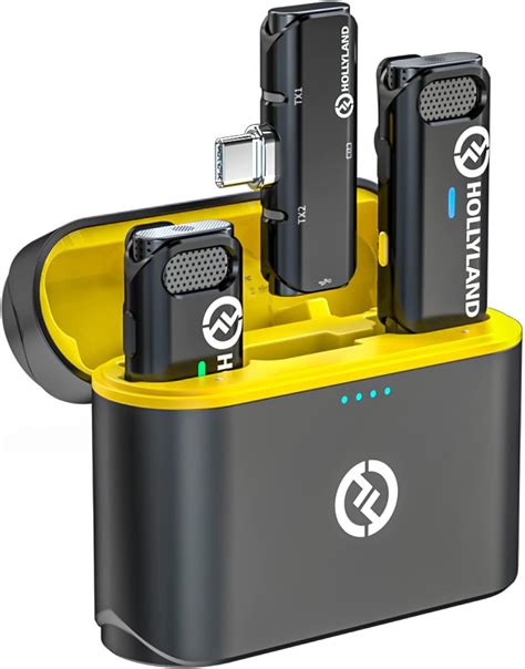 Jp 2023dgp金賞 「技適認定済み」hollyland Lark C1 ワイヤレスマイク ピンマイク スマホ外付け
