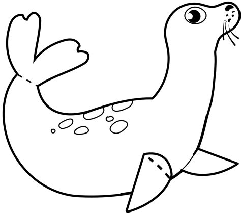 Seal Printable Template Free Printable Papercraft Templates