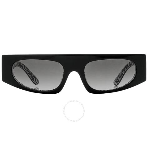 Dolce And Gabbana Grey Gradient Browline Ladies Sunglasses Dg4411 33898g