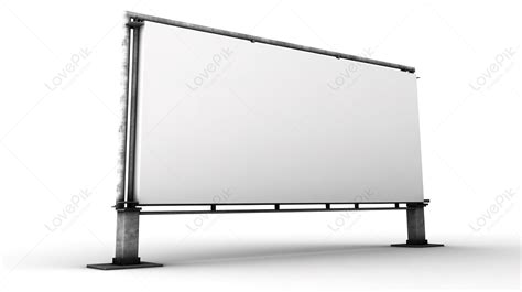 배경에 격리된 흰색 광고판의 3d 렌더링된 그림 하얀색 배경 흰색 그림 배경 삽화 배경 이미지 Hd 하얀색 흰색 그림 삽화 배경 사진 무료 다운로드 Lovepik