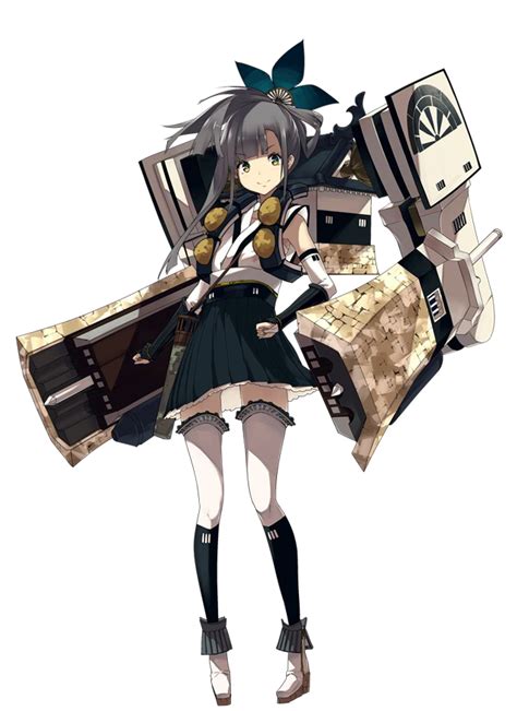 Safebooru 1girl Artist Request Black Skirt Detached Sleeves Full Body
