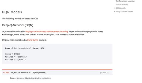 List All Rl Examples In Docs · Issue 41 · Lightning Universelightning