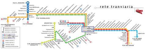 Rome Trams Lines Hours Fares And Map Of The Tram Network In Rome