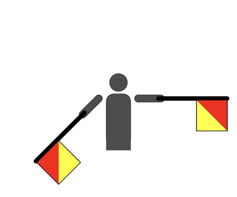 Letter M Flag Semaphore Nautical Know How
