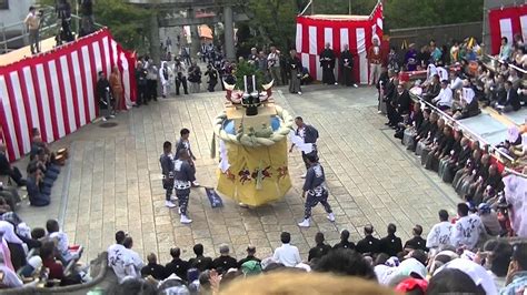 2015長崎くんち 榎津町 傘鉾川船 後日諏訪神社 20151009 084812 YouTube