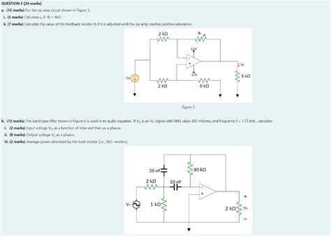 Solved QUESTION 3 24 Marks A 12 Marks For The Op A
