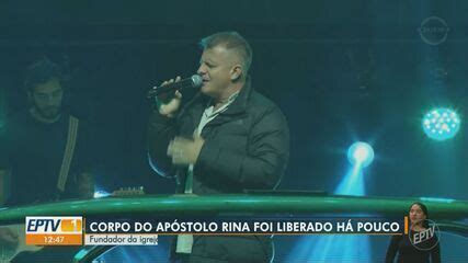 Corpo de Apóstolo Rina é liberado para sepultamento e transferido para