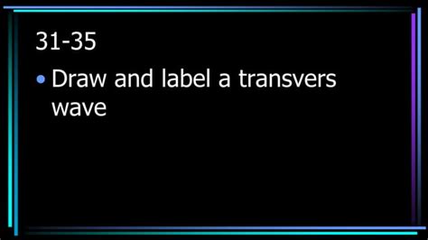Classification Of Waves Pptx Physics Science