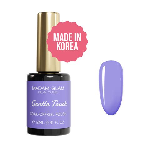 Gentle Touch Purple Soak Off Gel Nail Polish Hema Free Vegan