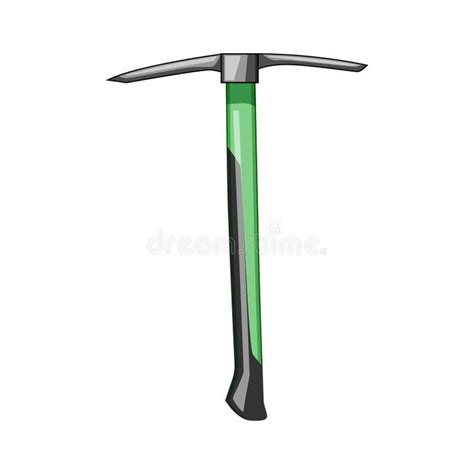 Pickax Pickaxe Cartoon Vector Illustration Stock Vector Illustration