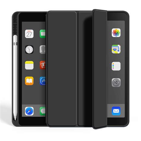 2022新款ipadair543保护套ipadpro苹果平板电脑三折液态硅胶带笔槽2020第九代保护壳102轻11英寸129适用虎窝淘
