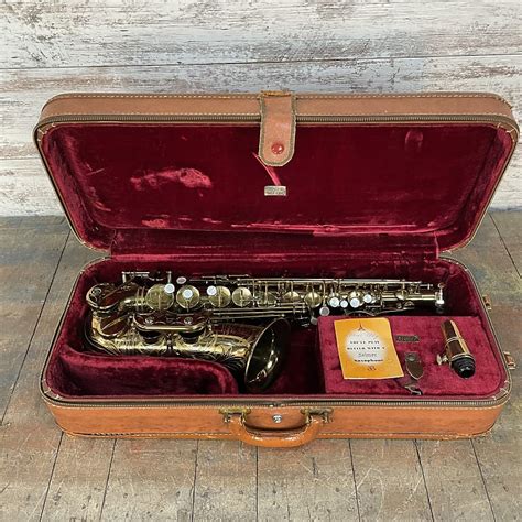 1953 Selmer Super Balanced Action Alto Saxophone Reverb