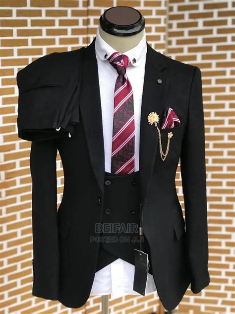 Mens Black Suit Suti Nyeusi Za Kiume Official Wedding In Ilala