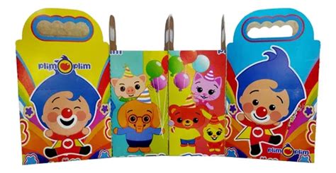 Plim Plim Caja Dulcera Artículos De Fiesta 30 Niños MercadoLibre