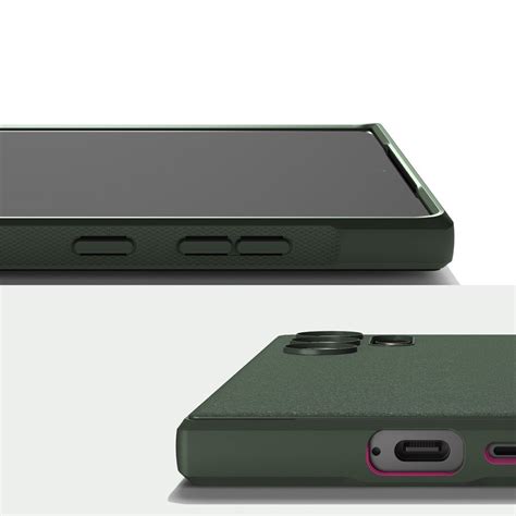 Carcasa Ringke Onyx Compatibila Cu Samsung Galaxy S24 Ultra Green Emagro