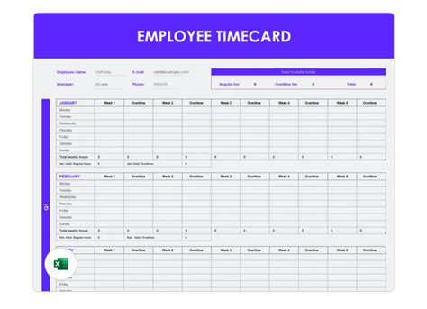 3 Free Printable Time Cards A Better Method
